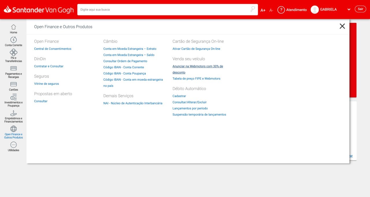 Cliente Santander – Webmotors
